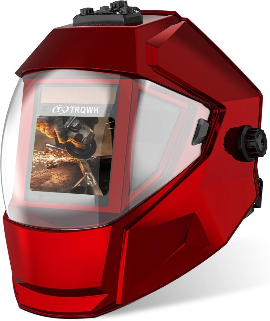 TRQWH Panoramic View Welding Helmet | Welding of Welders